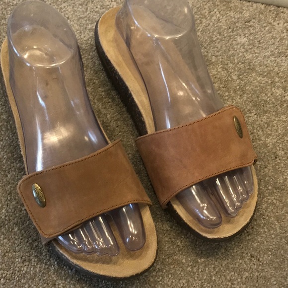Bandals | Shoes | Vandals Cocoa Brown Slip On Slide Sandals | Poshmark